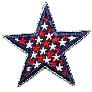 Accessories | Usa Patch Star Iron On Patches American Flag Diy | Poshmark